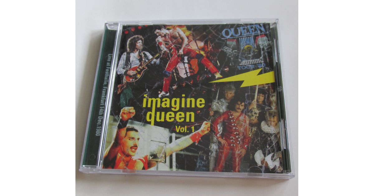 IMAGINE - Live at Festhall, Frankfurt, Germany 1980, 2 x CD Set / QUEEN ...